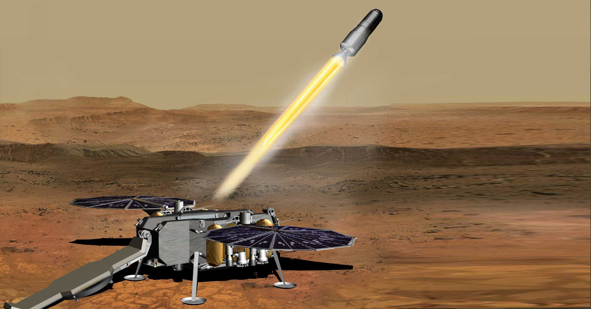 Percy starts the search for life on Mars. | DUG Technology